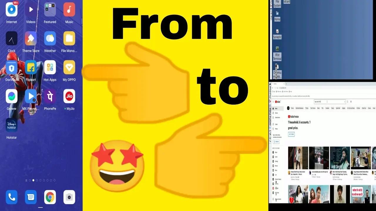 How to install windows Operating system in android phone without root