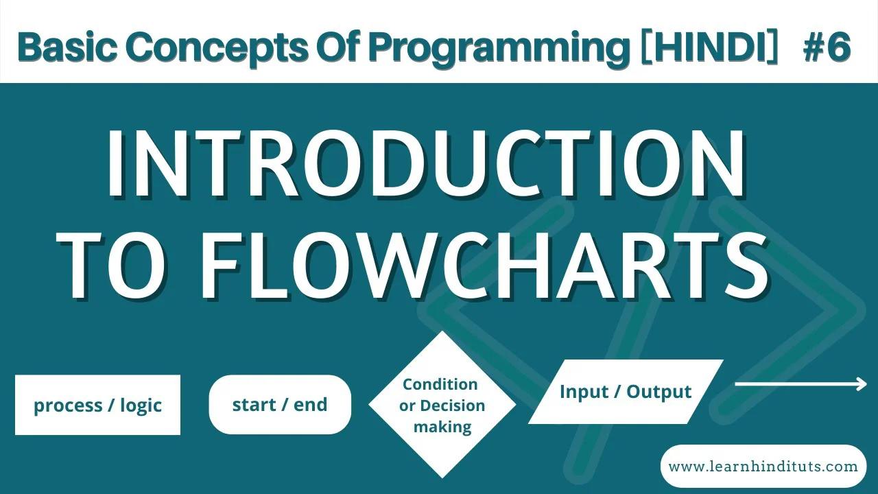 Flowchart in Hindi | What is Flowchart In Hindi | Flowchart kya hai | Need of flowchart