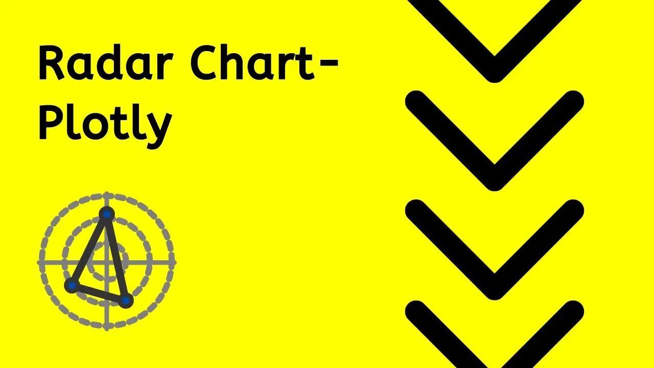 How to build a spider plot - radar chart - with Plotly