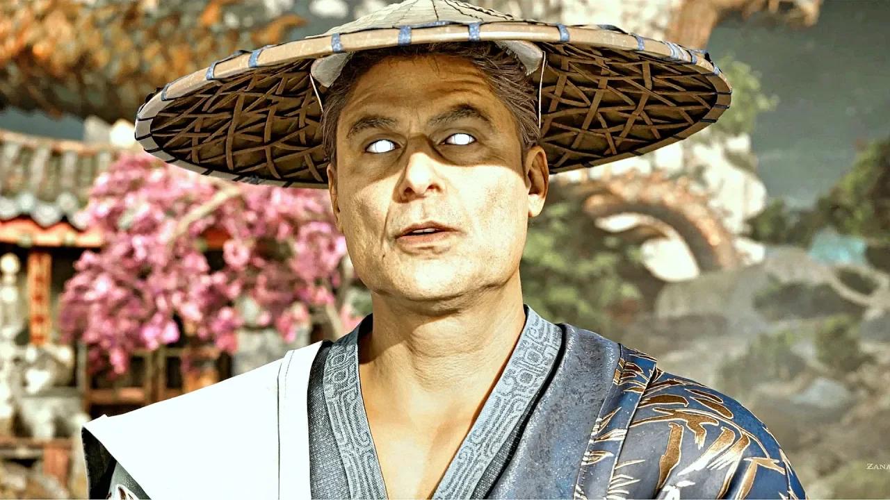 Old Raiden Reunites With Liu Kang Scene (MK1 2023) Mortal Kombat 1