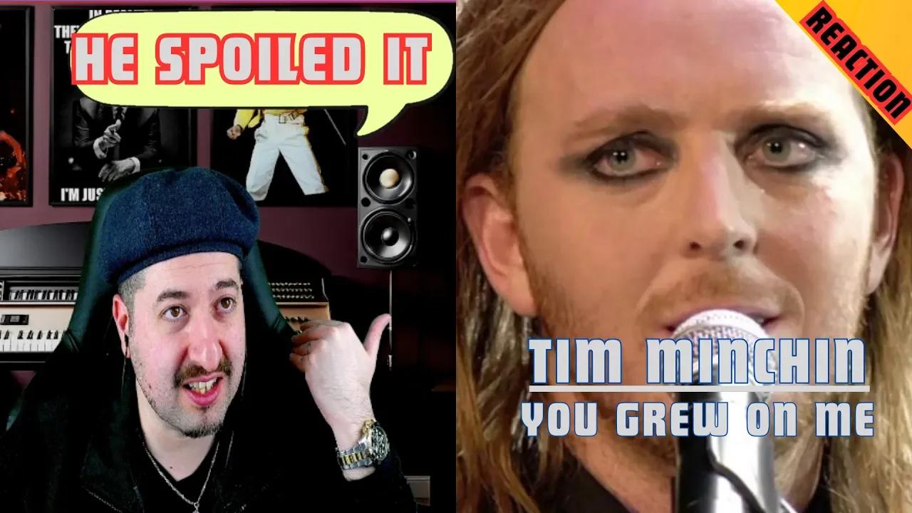 You Grew On Me by Tim Minchin REACTION