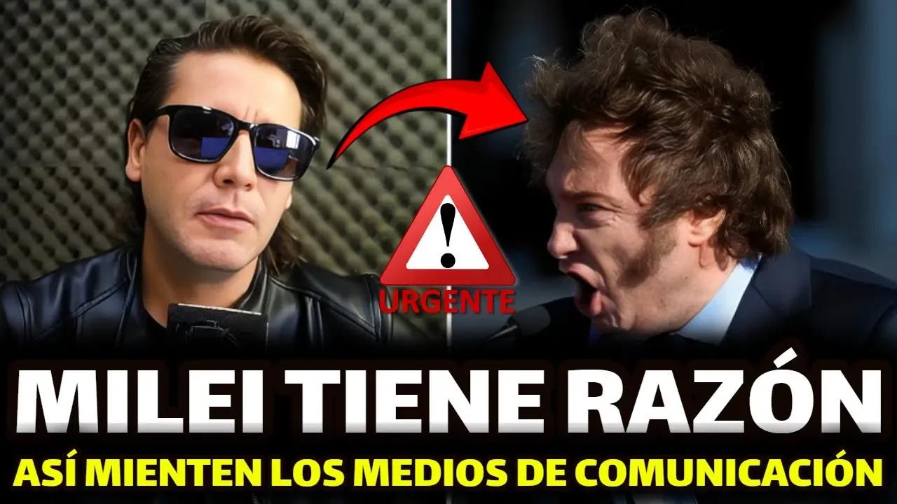 MILEI CONTRA LOS MEDIOS DE COMUNICACIÓN | Emmanuel Danann 🐍