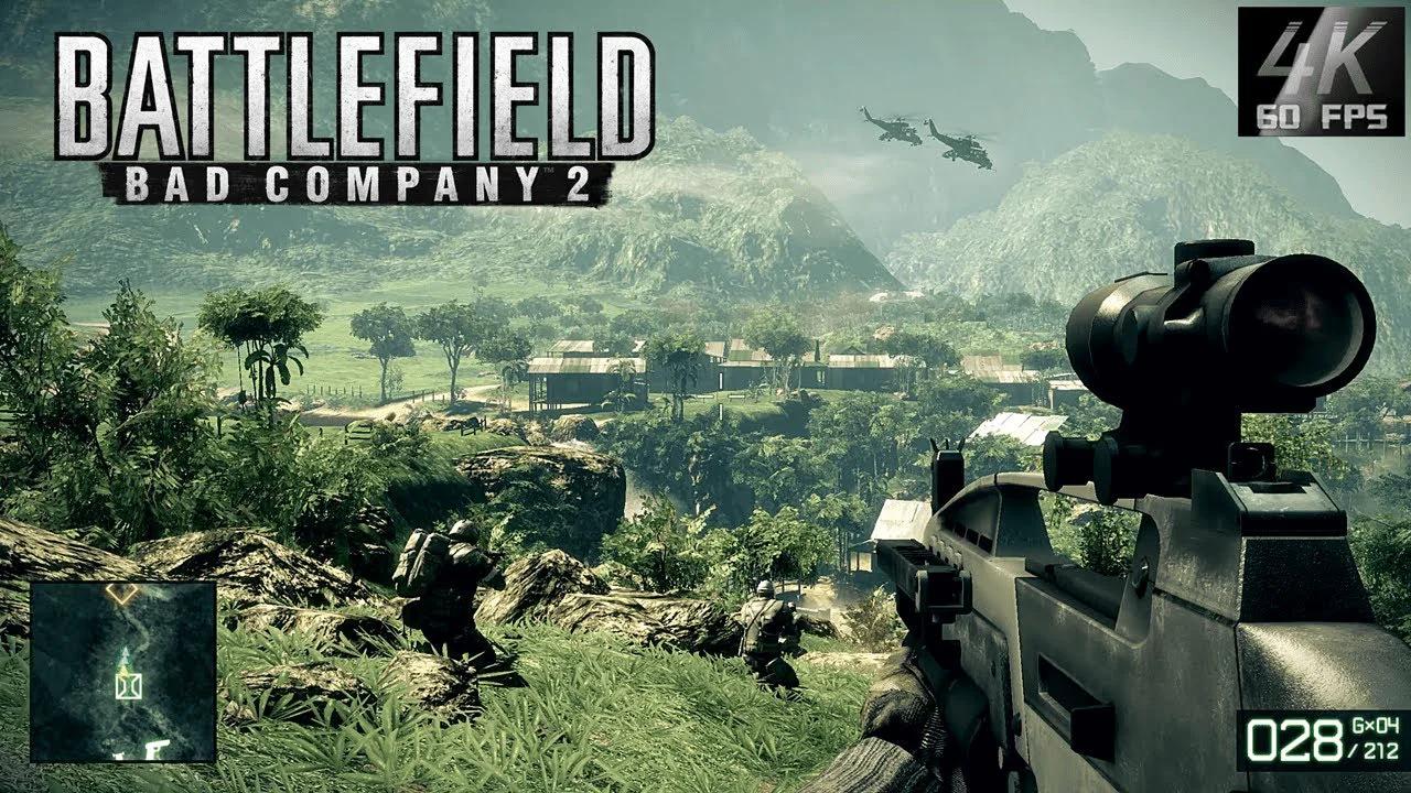 Battlefield: Bad Company 2 | Realistic Gameplay [ 4K 60FPS ]