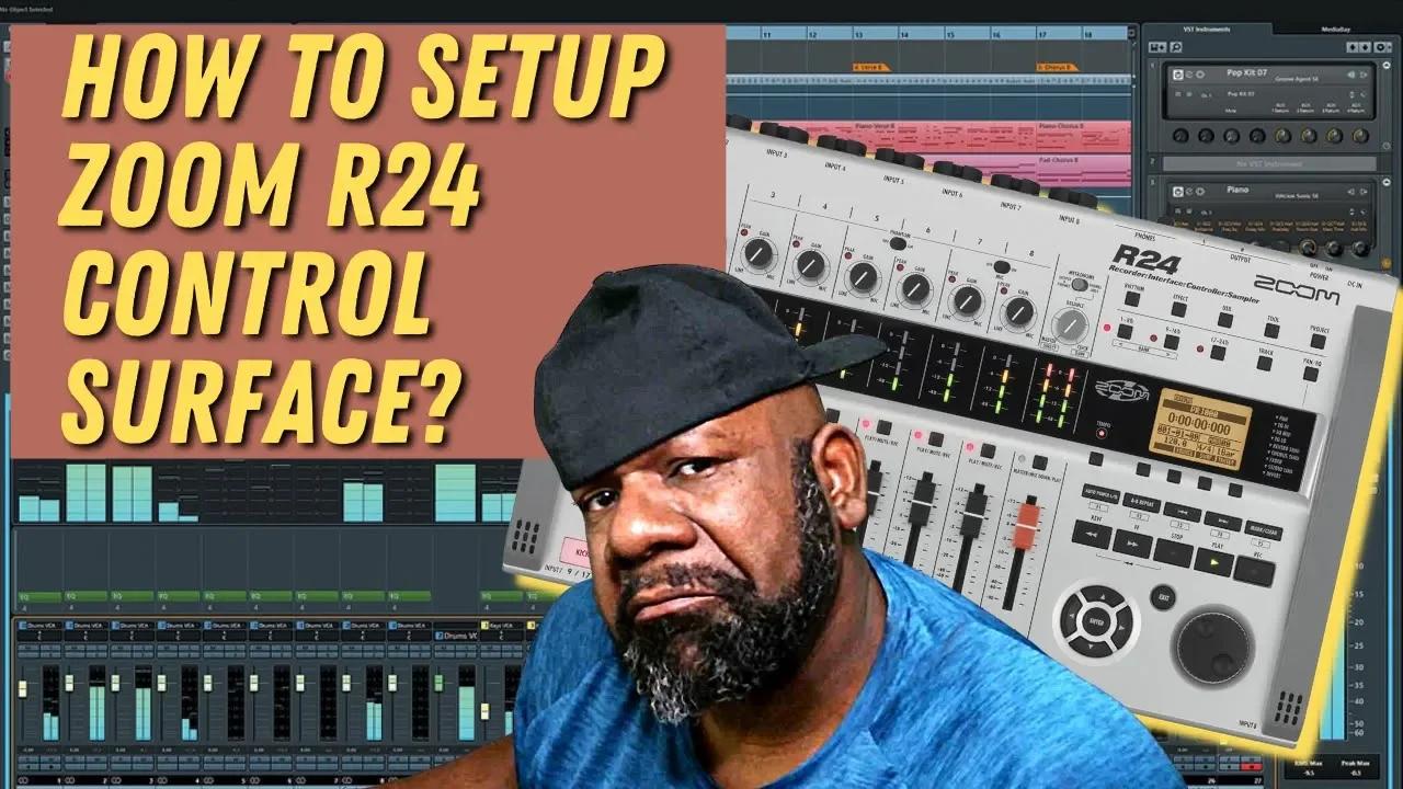 How to Setup Zoom R24 As A Control Surface