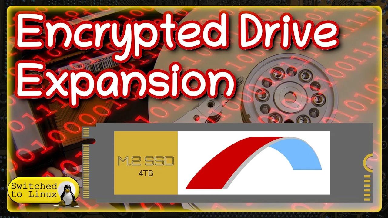Cloning And Expanding Size Of Encrypted Drive Linux Mint