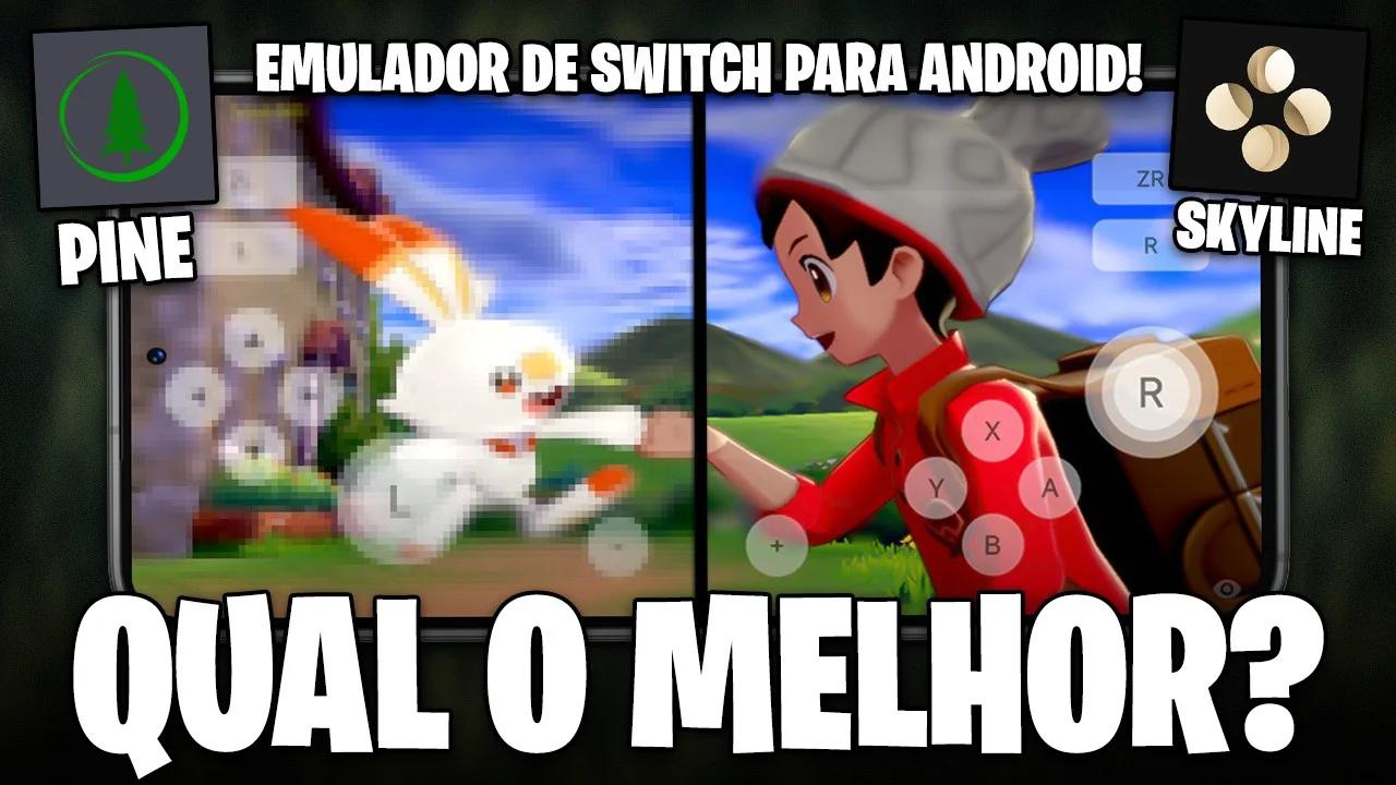 SKYLINE EDGE vs PINE EMULATOR | QUAL O MELHOR PARA JOGAR SWITCH ...