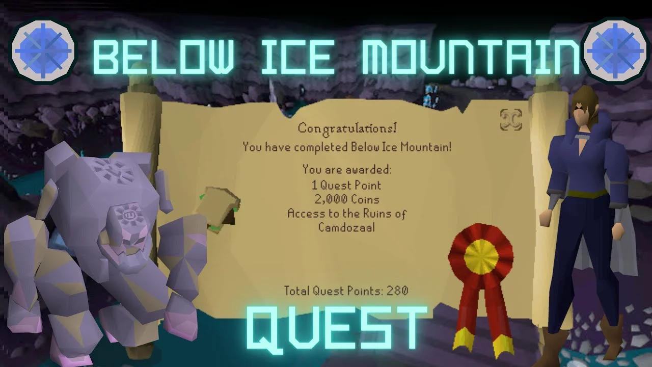 OSRS GUIA PARA HACER LA QUEST BELOW ICE MOUNTAIN OLD SHOOL RUNESCAPE