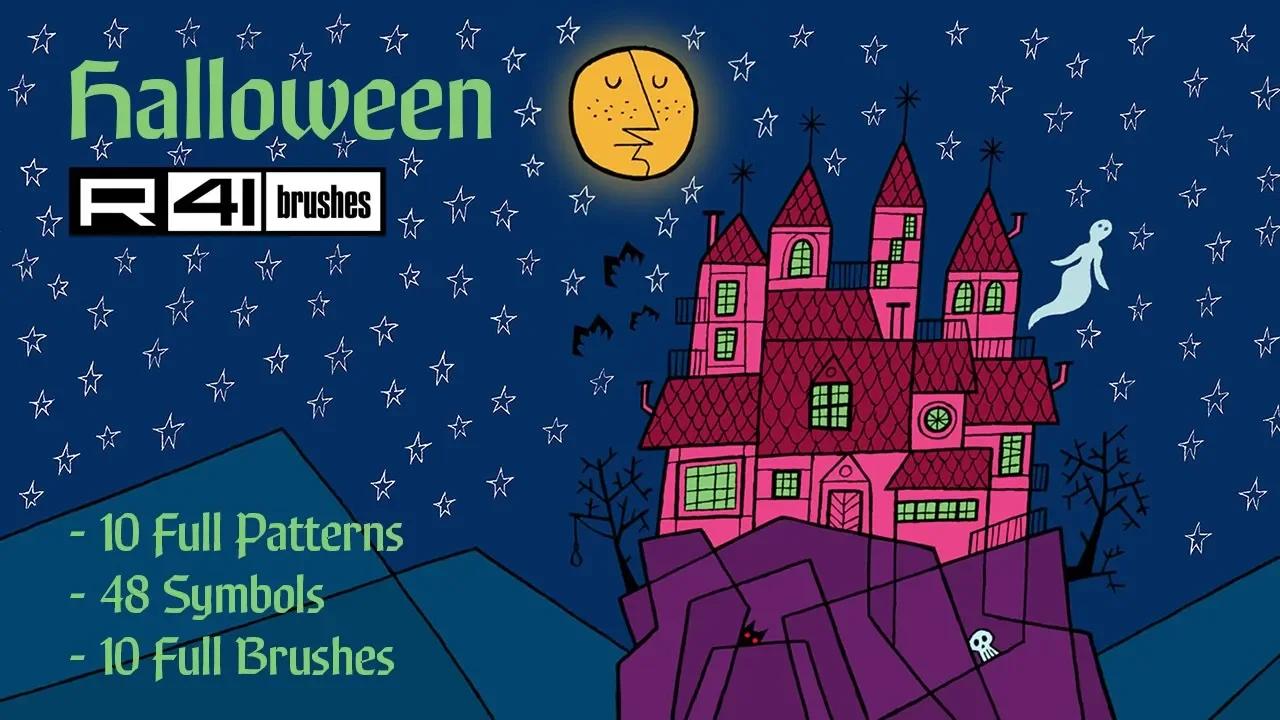 Halloween Pack for Procreate® by Reber R41 & Piero Tonin.