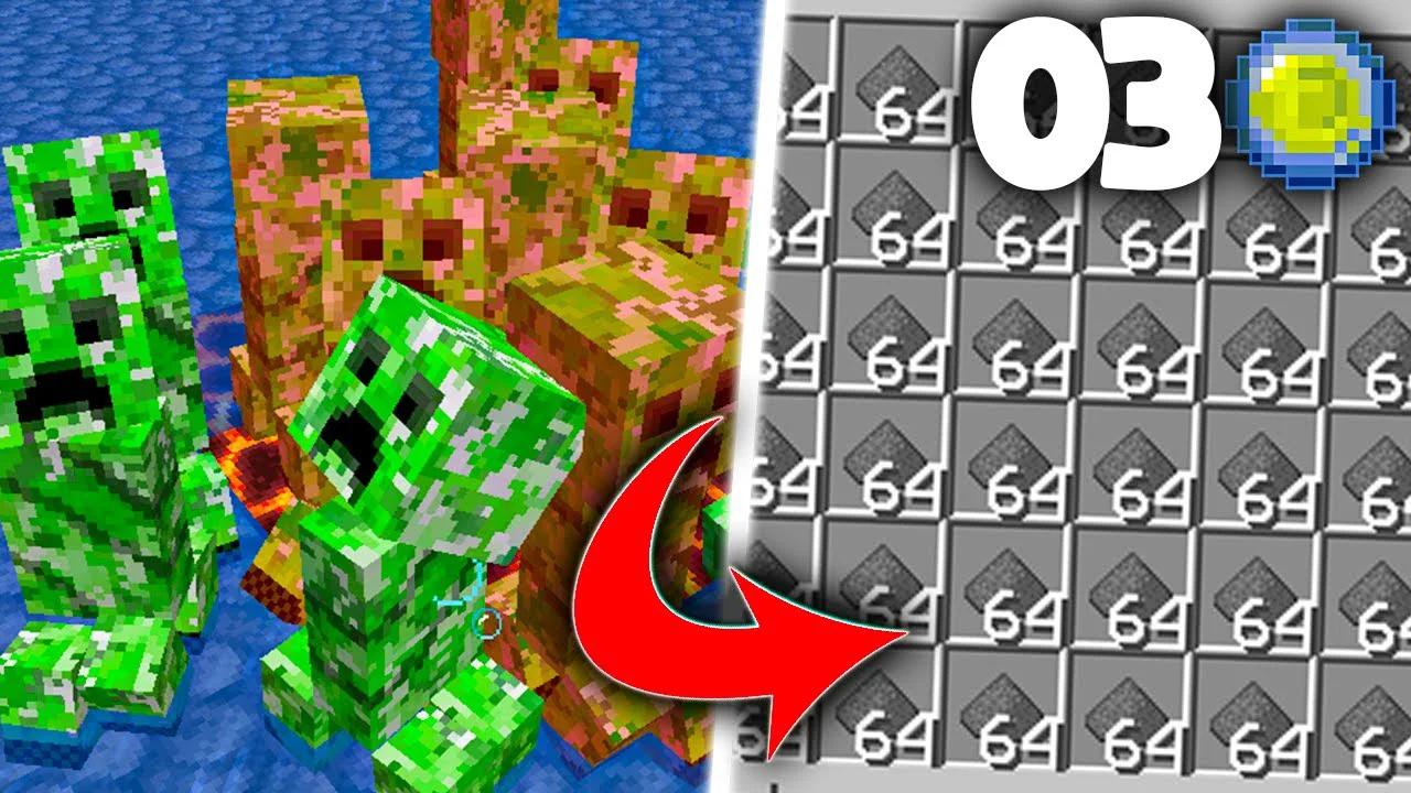 Building The BEST CREEPER FARM In My ORIGINS SMP