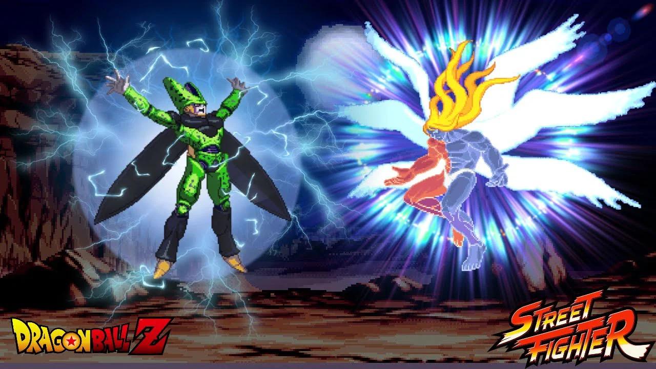 Perfect Cell vs Gill - Street Fighter X Dragon Ball Z l Capcom X Toei ...