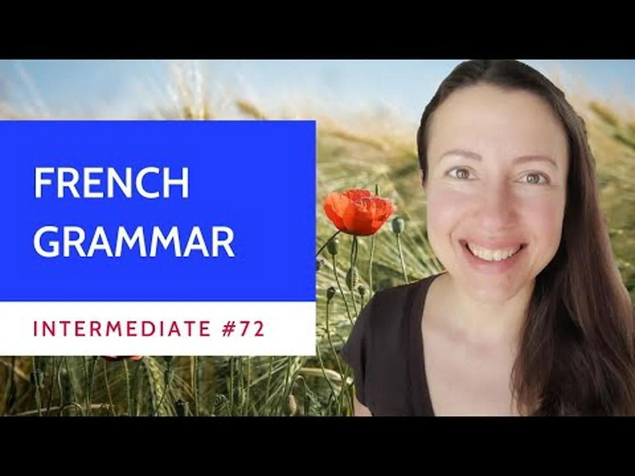 Intermediate #72 French grammar direct/indirect complement of the verb