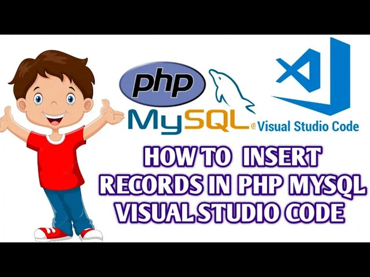 How To Insert Records In Mysql Database In Php Insert Query In Php Mysql 5825