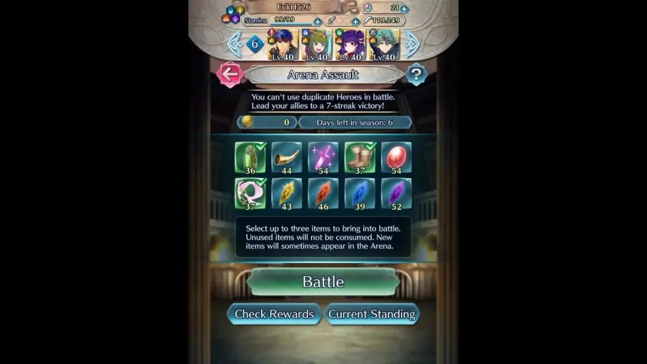 ErikH526 - Fire Emblem Heroes - Arena Assault - 07-07-2020