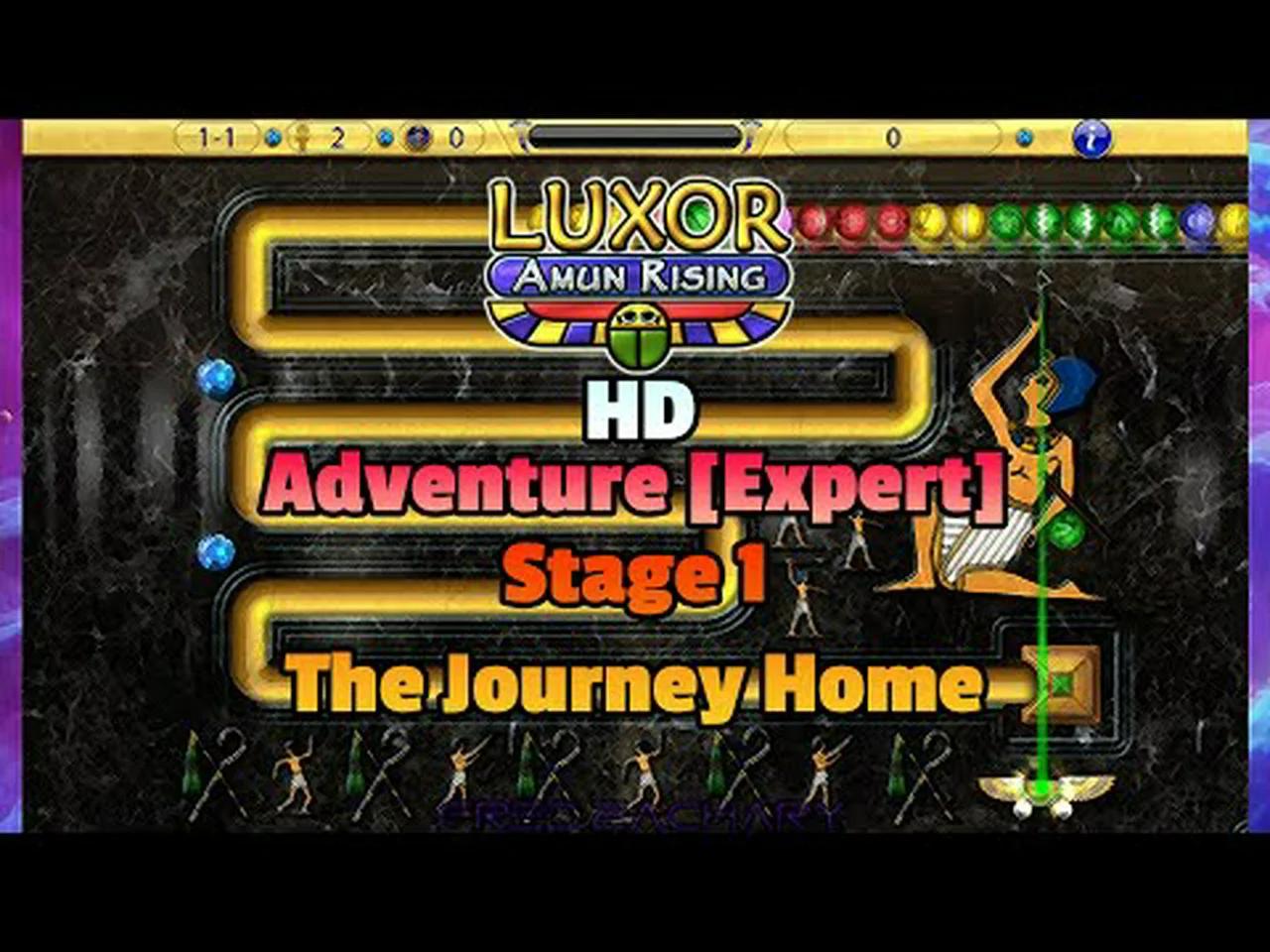 Luxor Amun Rising HD (2012) | Adventure [Expert] - Stage 1 (The Journey ...