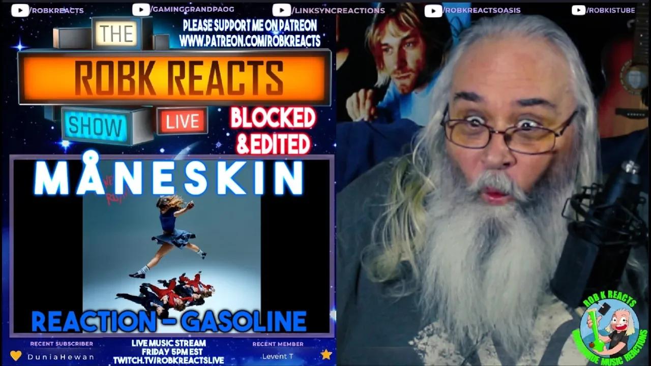 Måneskin Reaction - GASOLINE - Blocked&Edited - First Time Hearing ...