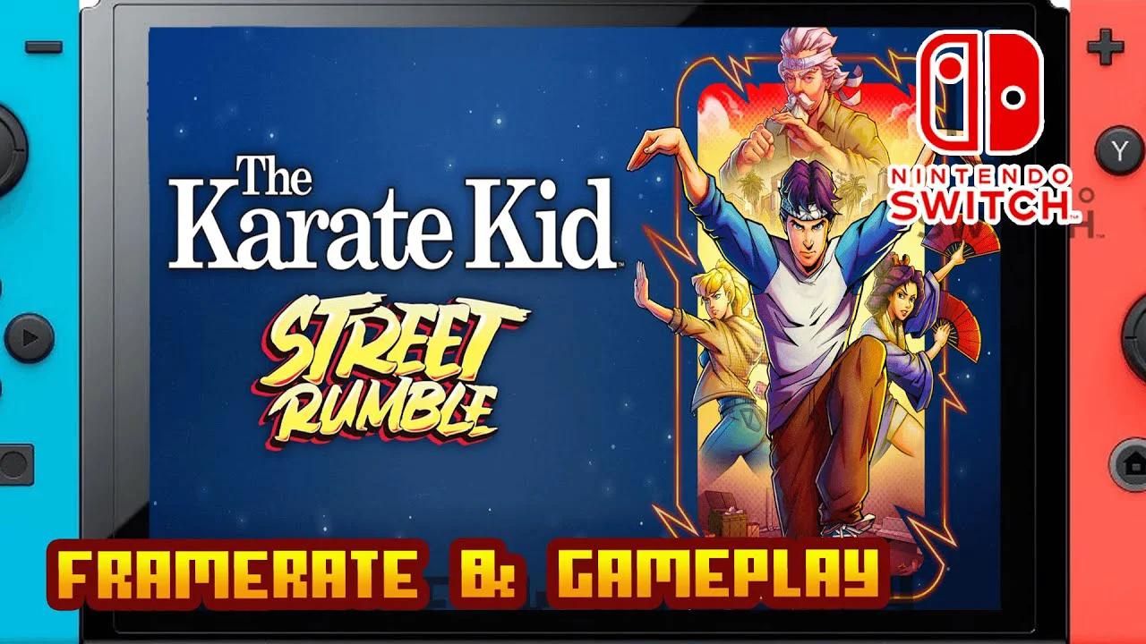 The Karate Kid: Street Rumble - (Nintendo Switch) - Framerate & Gameplay