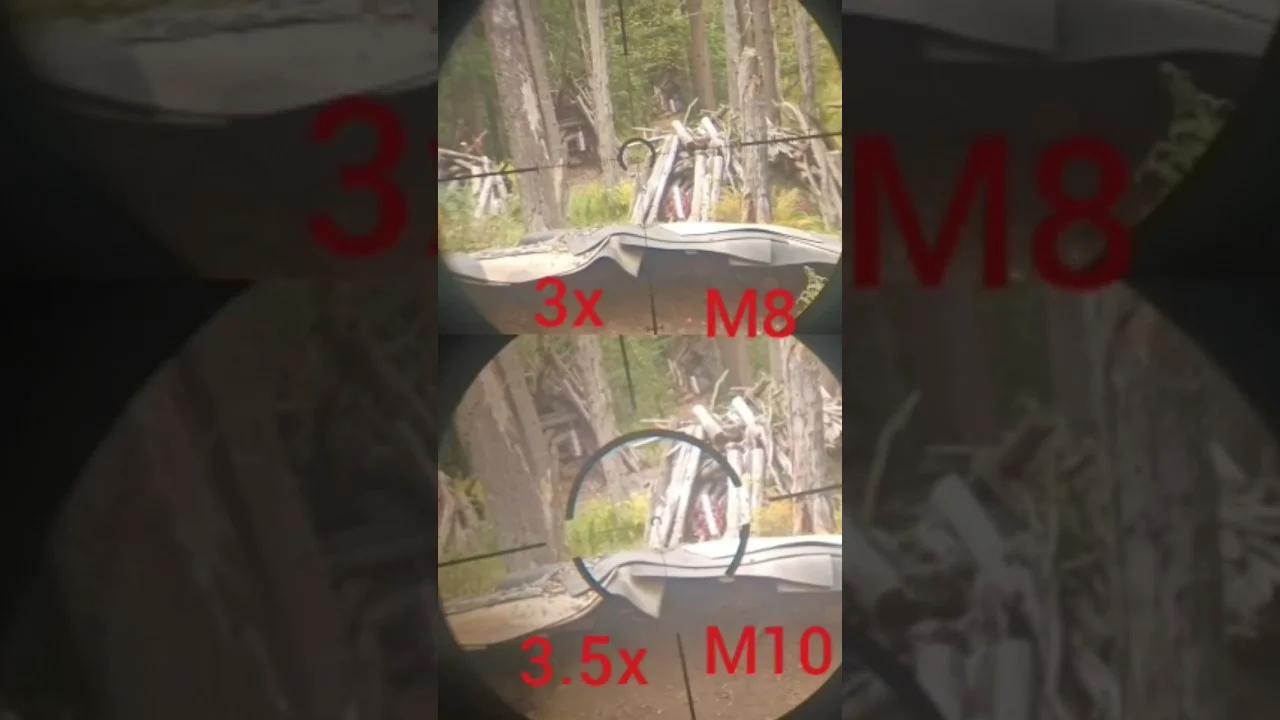 Primary Arms M8 vs M10 reticle LPVO