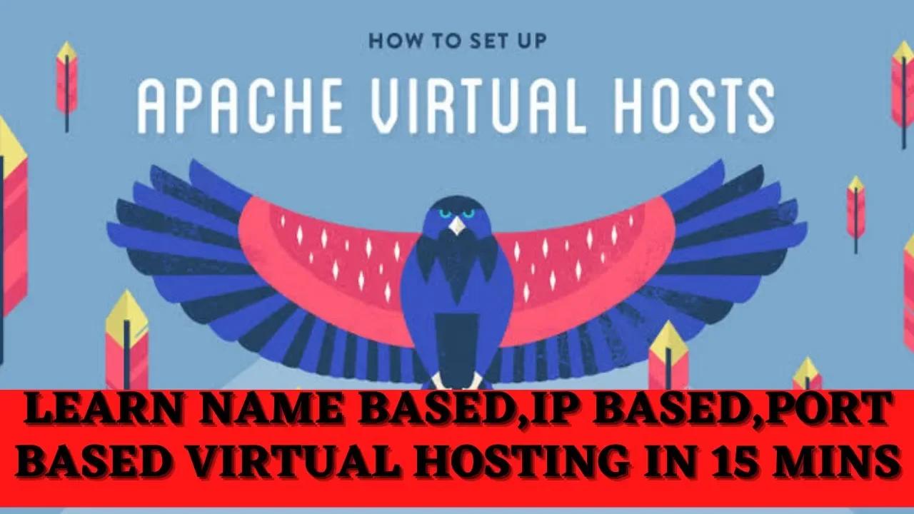Configure Virtual Hosting In Apache Web Server Learn Name Ip And Port
