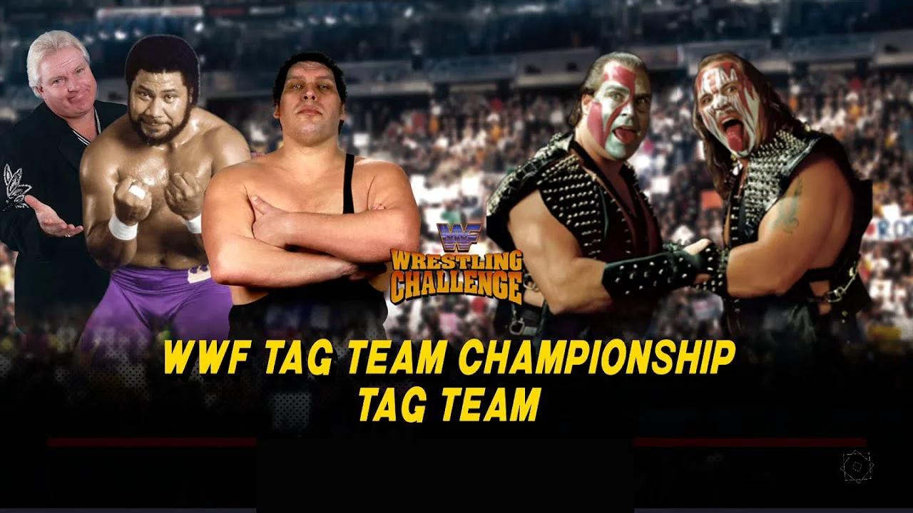 WWE 2K24 | Colossal Connection vs. Demolition | Tag Team Championship ...