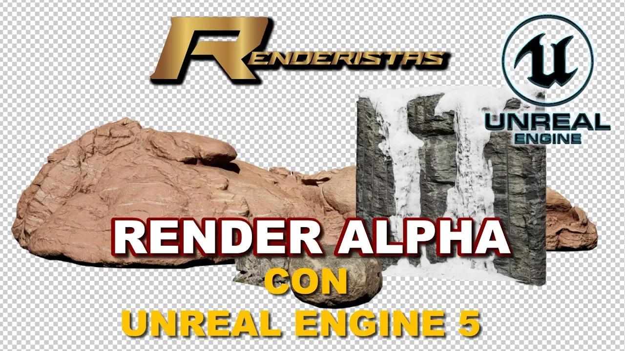 PASO A PASO RENDER EN ALPHA CON UNREAL ENGINE 5 #paso a paso en unreal5 #unreal5 #tutorialunreal5