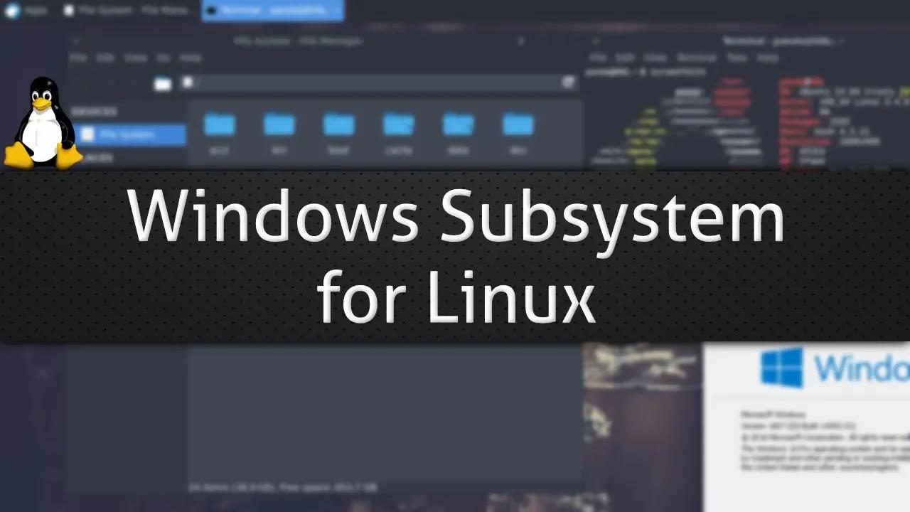 Windows Subsystem for Linux