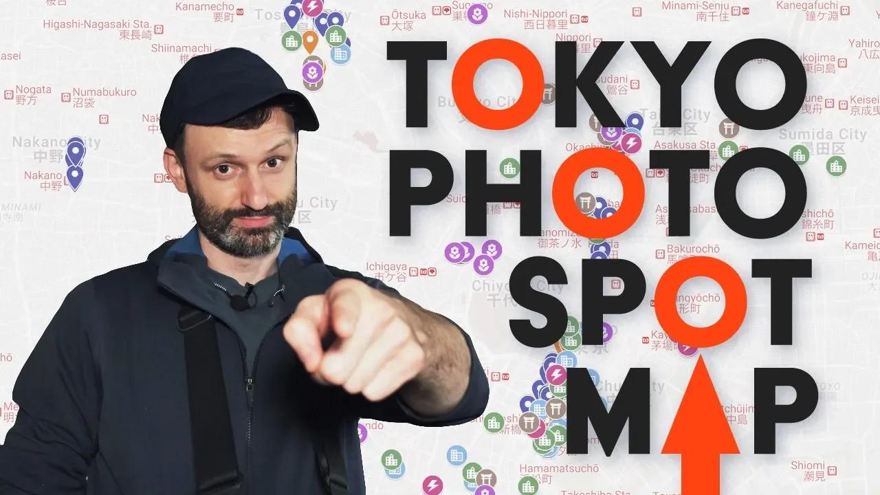 A Map of SHIBUYA Street Photo Spots