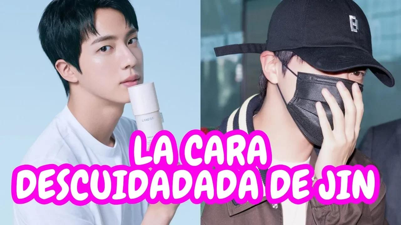 Jin de BTS se siente "feo" y su reacción te dejará sin palabras