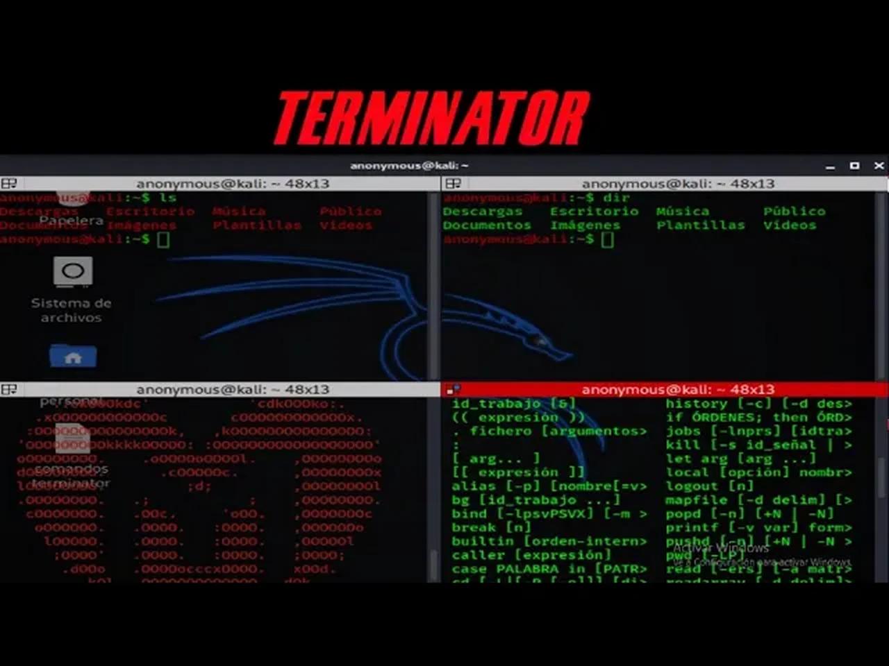 🟥TERMINAL TERMINATOR LINUX (DIVIDIR TERMINALES).