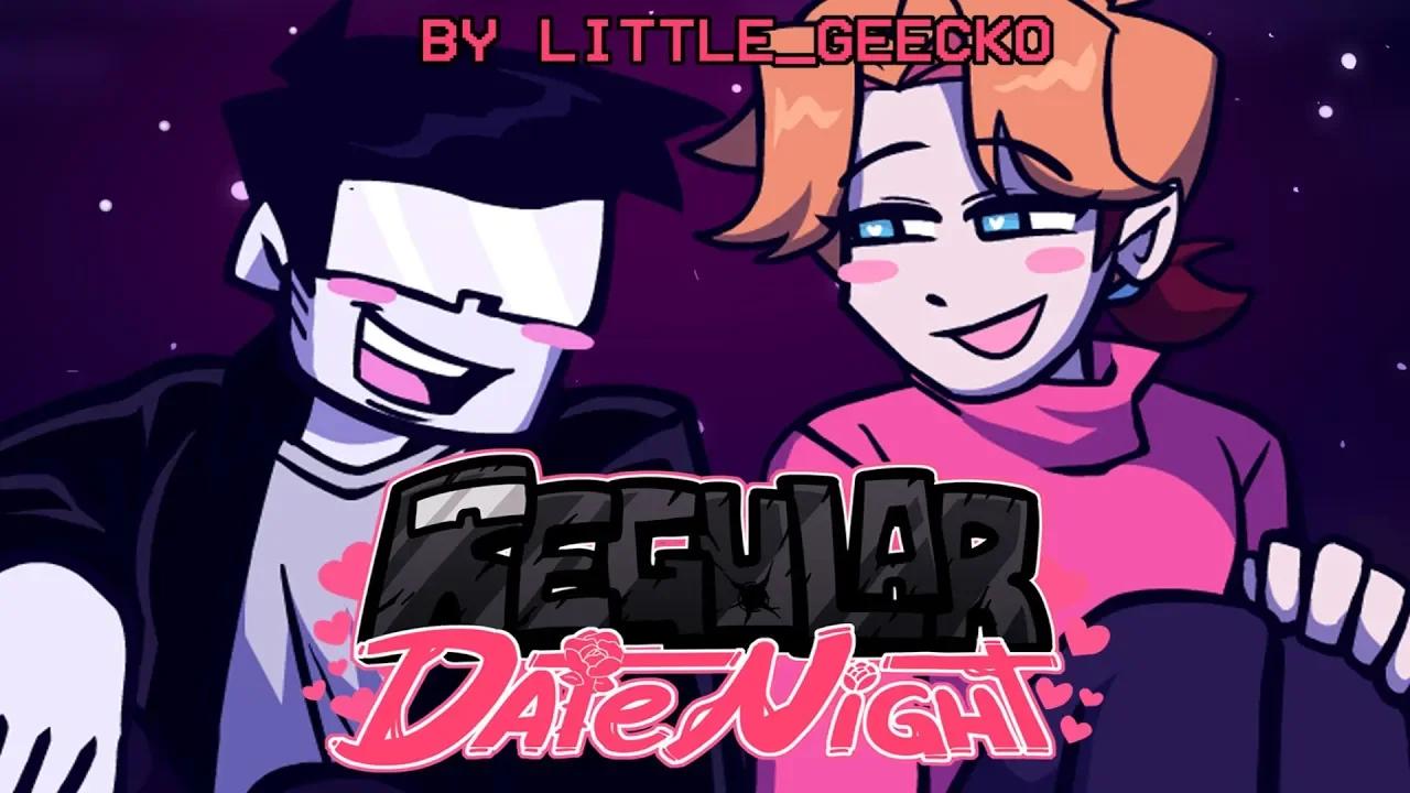 Friday Night Funkin' Regular Date Night - (FNF Mod)