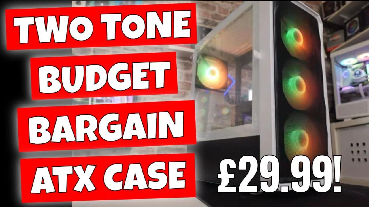 Hellcracks HCS825 Budget ATX PC Case With 4 PWM ARGB Fans & Remote Control