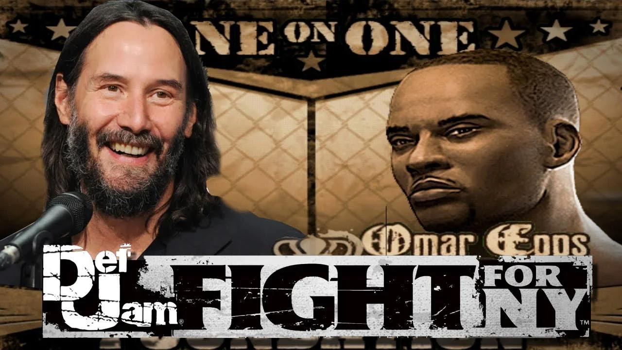 Keanu reeves volta pro Def Jam: Fight for NY