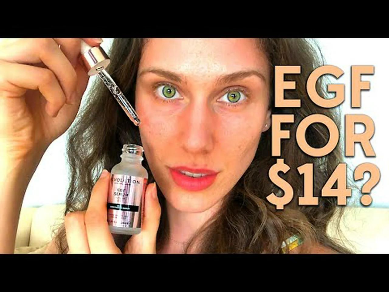 Reviewing A 14$ EGF Serum?! Revolution Beauty Epidermal Growth Factor Serum Ingredient Deep Dive