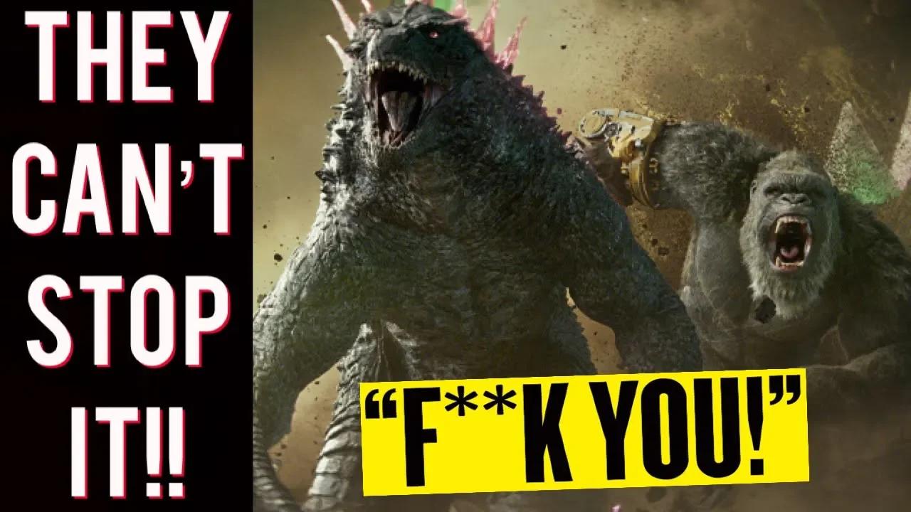 Audiences give woke critics the FINGER over Godzilla X Kong: The New ...