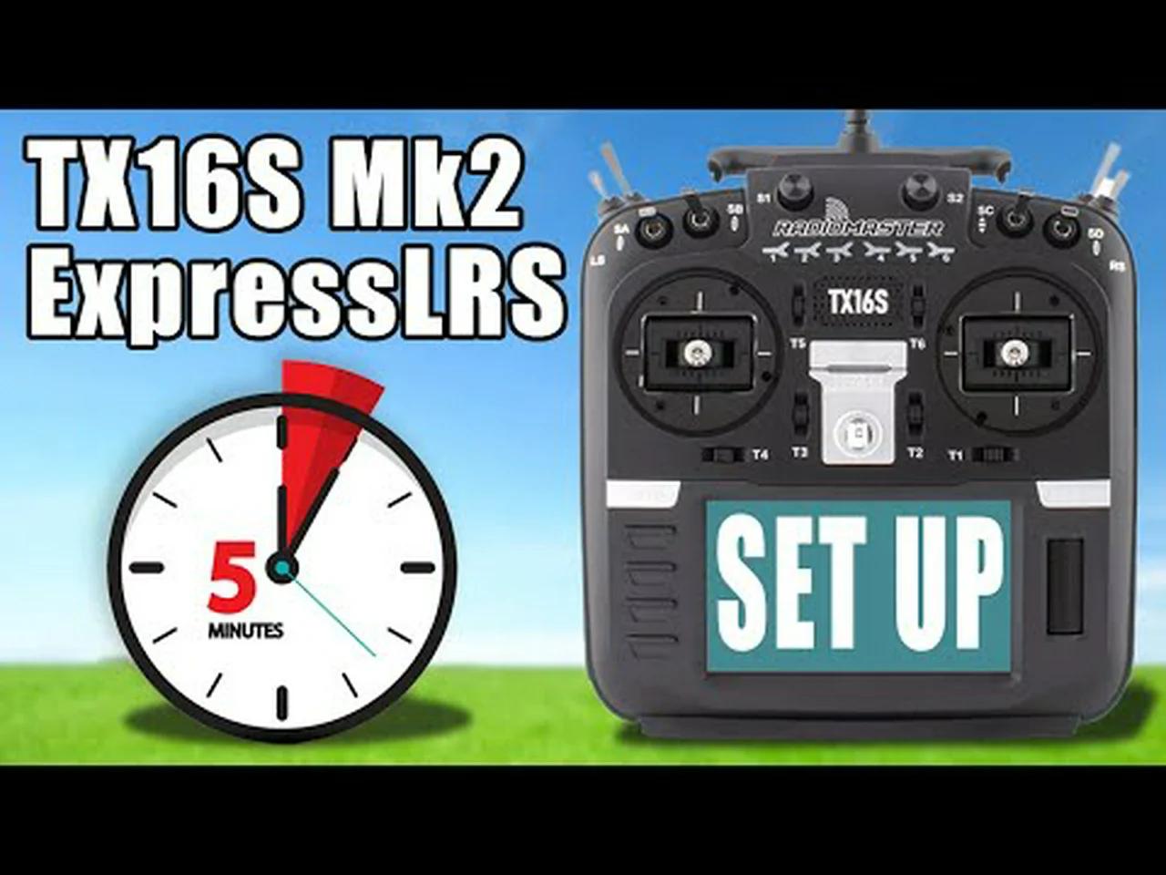 ExpressLRS Setup for Radiomaster TX16S Mk2 ELRS