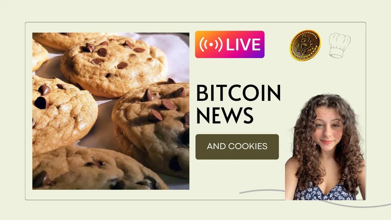 SHOCKING BITCOIN NEWS! TRUMP ON TWITTER! BAKING COOKIES LIVE