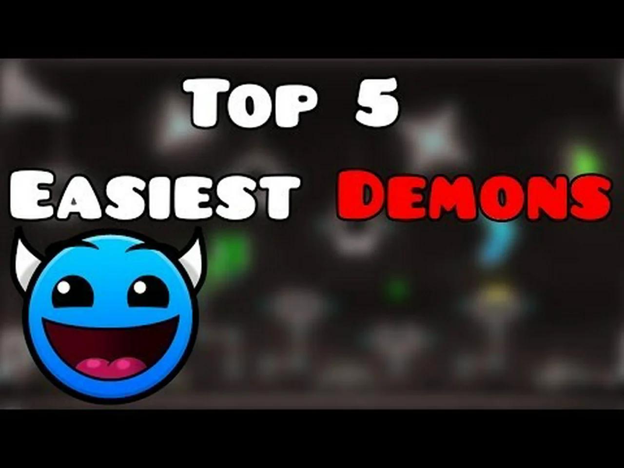 top 5 easy demon más fáciles de Geometry Dash [2.11]