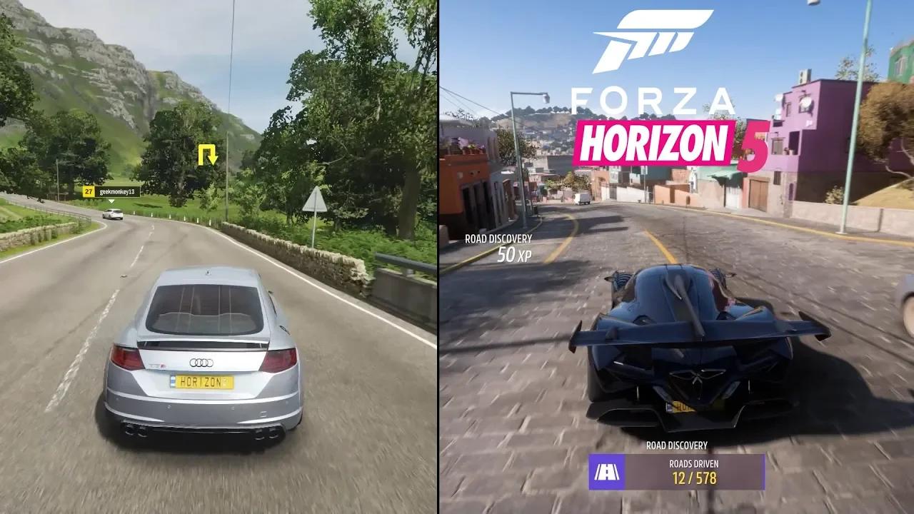 Forza Horizon 5 vs Forza Horizon 4 | The Best Racing Game? | Part 1 [1080p]