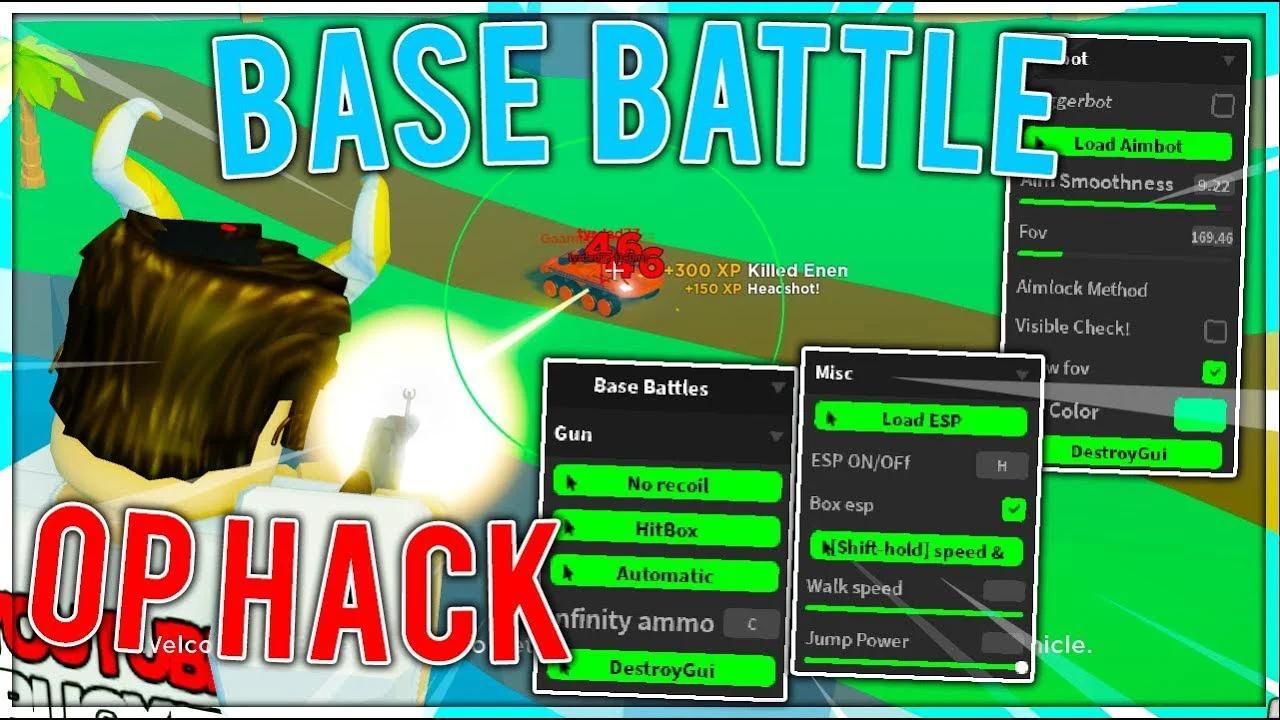 Roblox Base Battle Hack Script : Aimbot, Kill All, Hitbox, Gun Mods ...