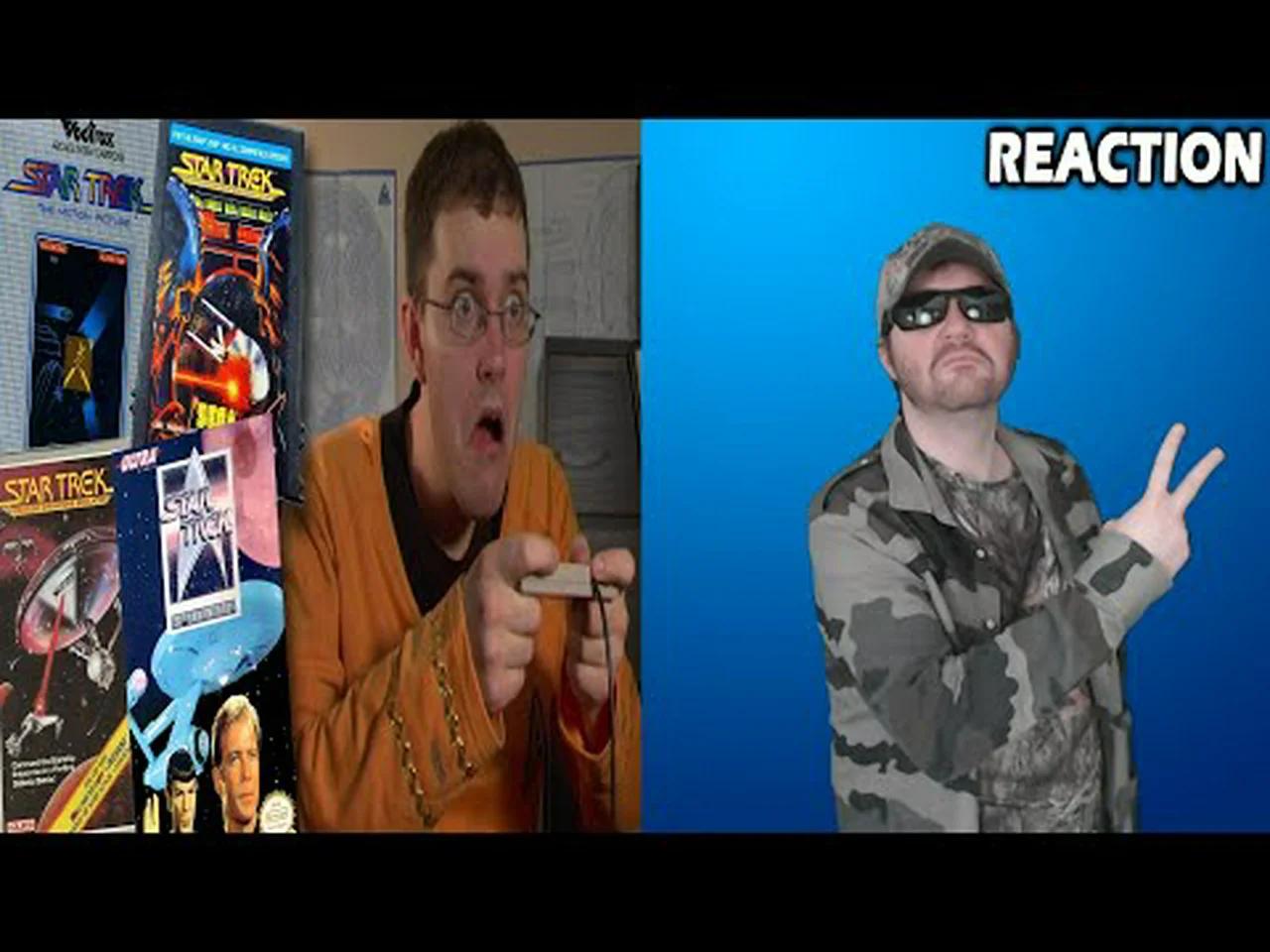 Star Trek - Angry Video Game Nerd (AVGN) REACTION!!! (BBT)