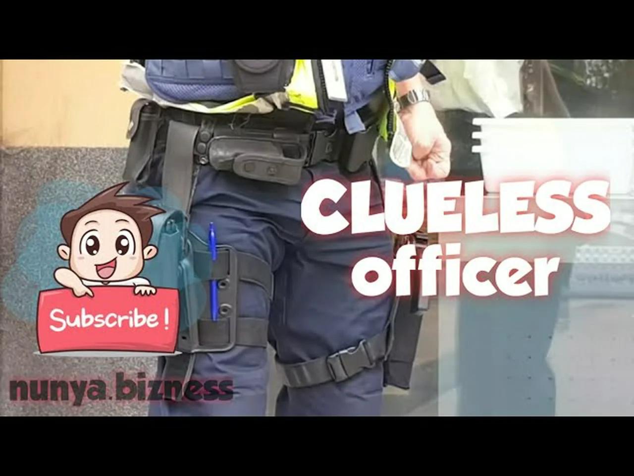 Victoria Police, Officer doesn't know the law