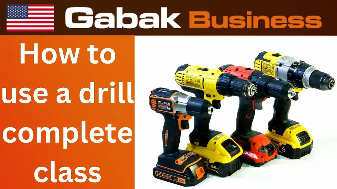 How to use drill tutorial for beginners