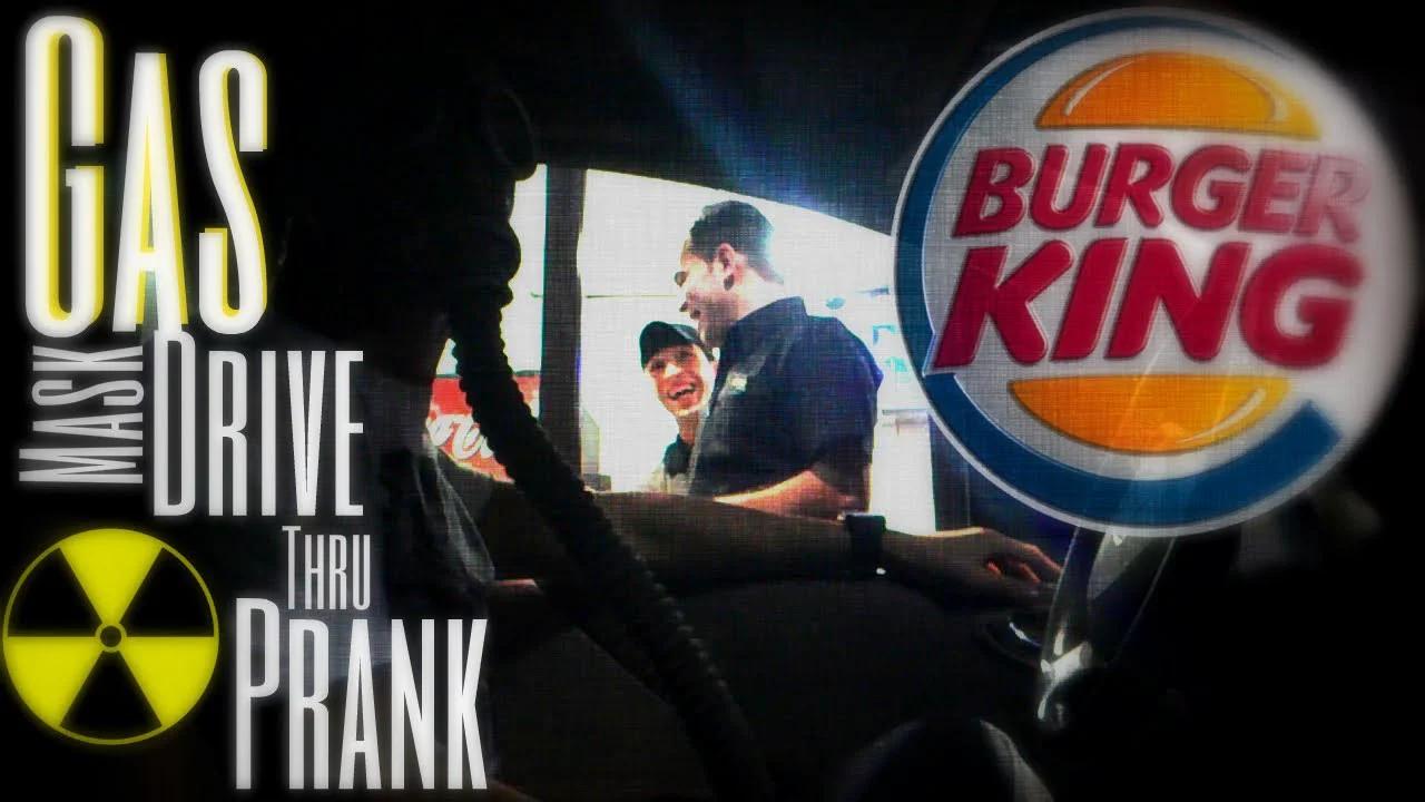 Gas Mask Drive Thru Prank | Beirut - Lebanon