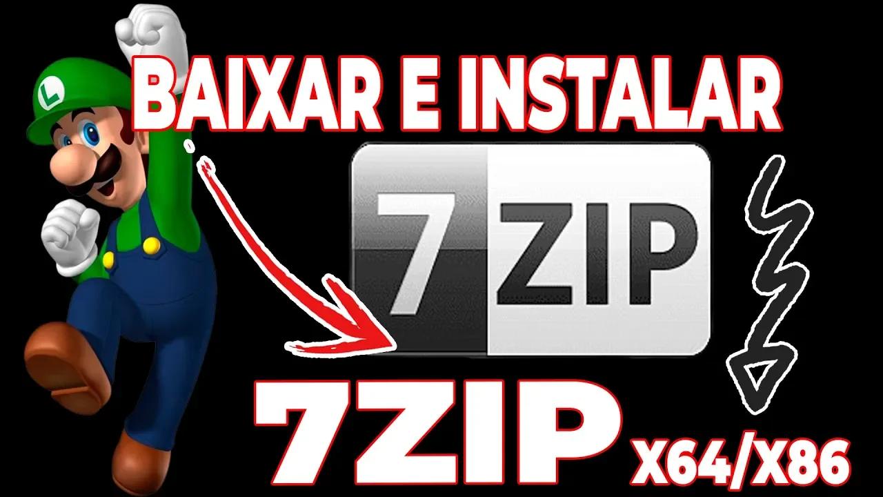 Como baixar e Instalar 7 ZIP para PC Windows x86 e X64 bits