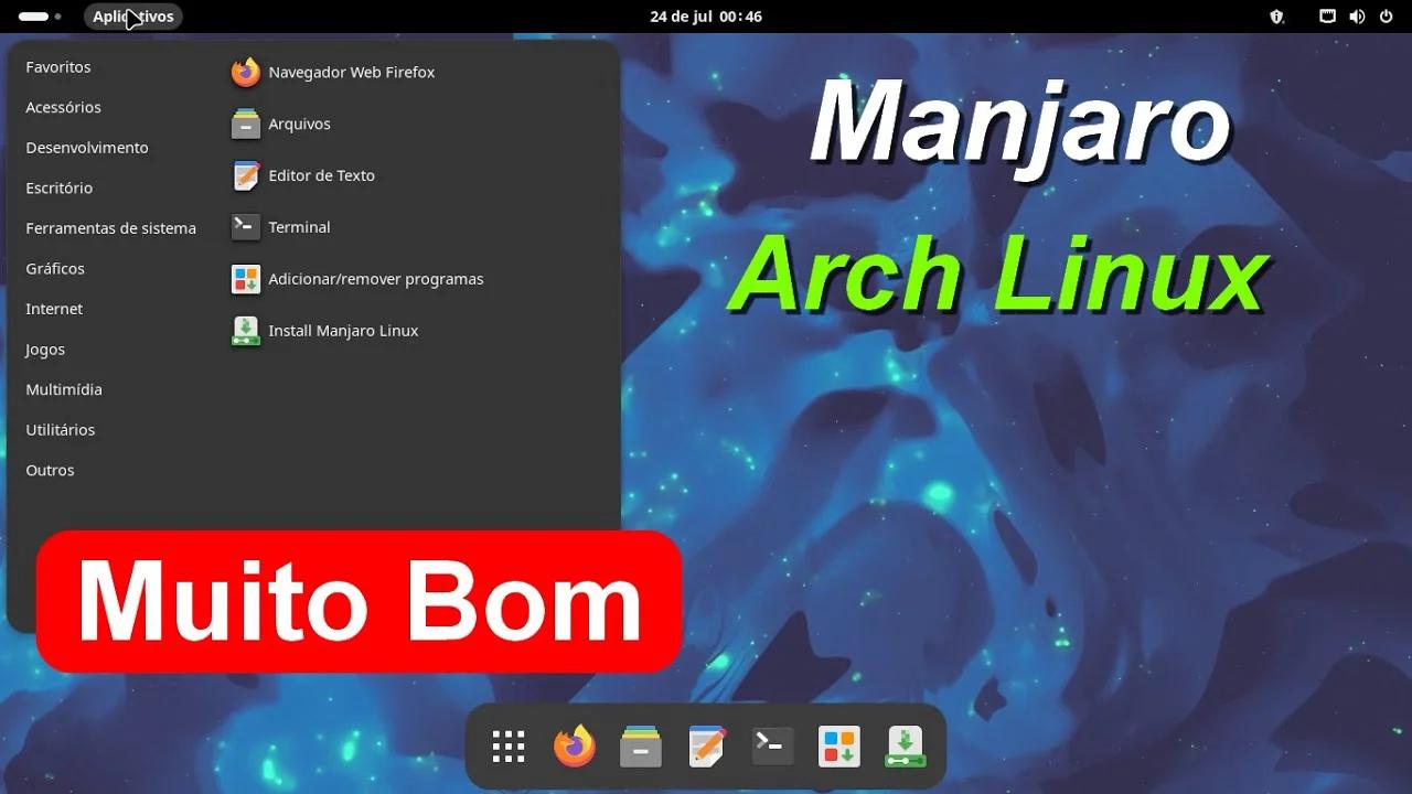 Manjaro Gnome Linux. Distro Arch Linux para Iniciantes. Bonito, Rápido ...