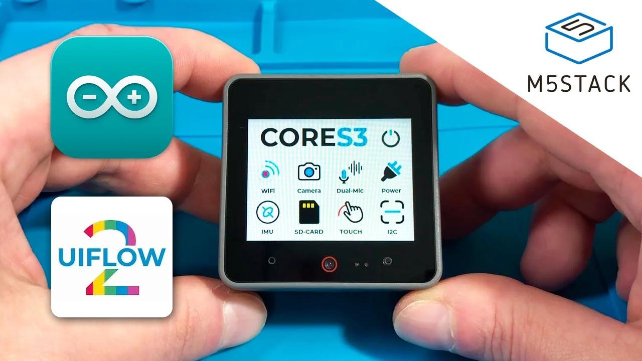 M5 Core S3 es el módulo ESP32-S3 con más sensores que haya probado