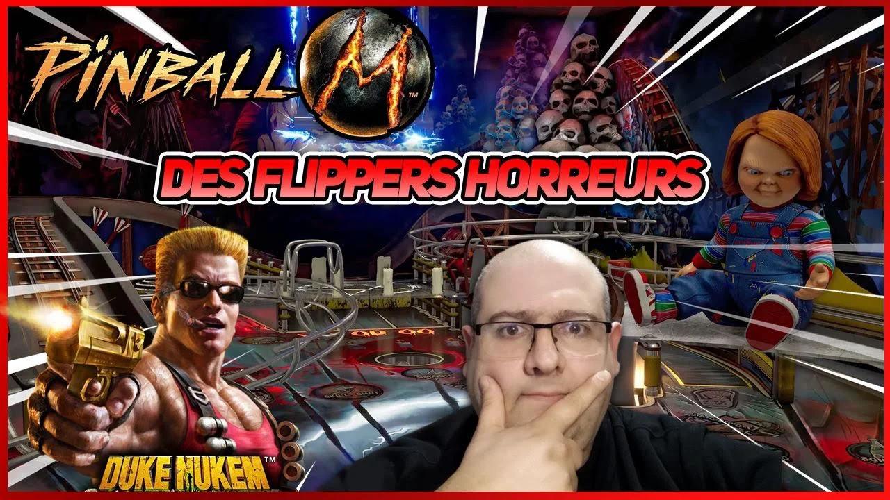 Pinball M démo : Duke nukem, chucky, dead by daylight