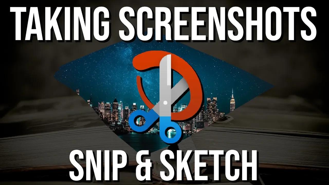 Snip & Sketch - Rectangle vs Freeform vs Window vs Fullscreen ...