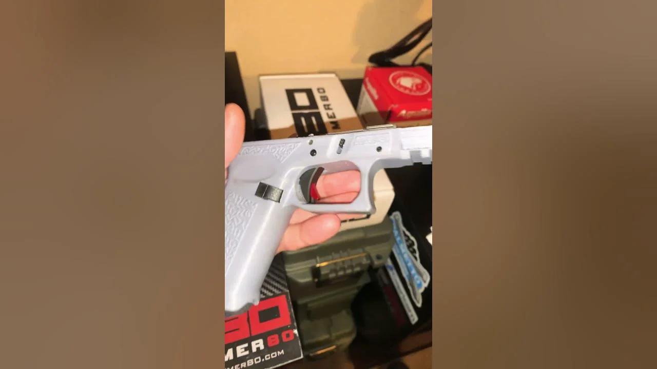 3D Printed P80 Glock 17