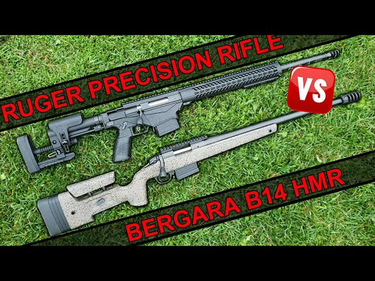 Ruger Precision Rifle vs Bergara B14 HMR