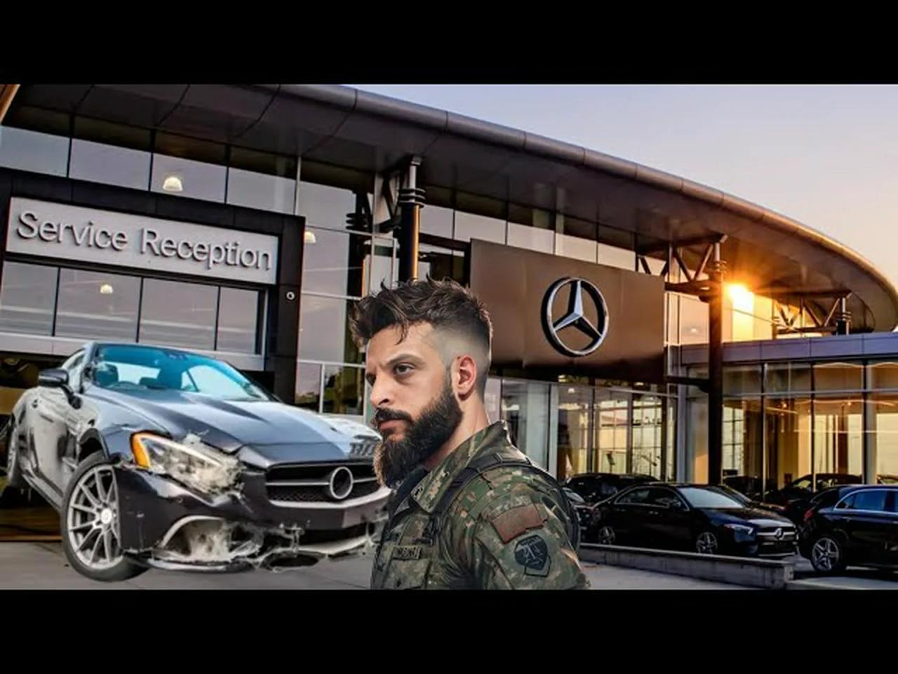 Mercedes Benz dealer smashed my car!
